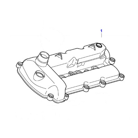 Jagbits Jaguar Parts: USED CAM COVER, RIGHT PASSENGER SIDE C2S48786