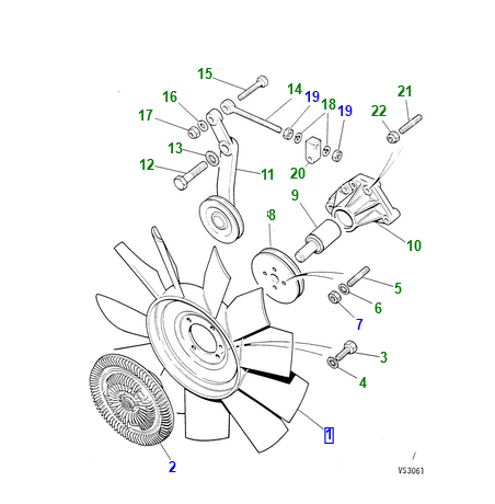 Jagbits Jaguar Parts: USED FAN PARTS