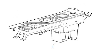 Jagbits Jaguar Parts: USED TRANSMISSION GEARSHIFT/SHIFT CONTROL MODULE ...