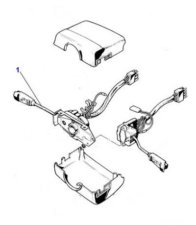 Jagbits Jaguar Parts: TURN SIGNAL SWITCH C43171
