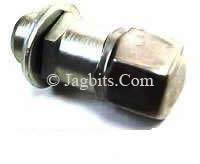 Jaguar XJ6|XJ12|XJS|XJ8|XJR LUG NUT, DOMED LONG STEEL LUG NUT CCC7029 ...