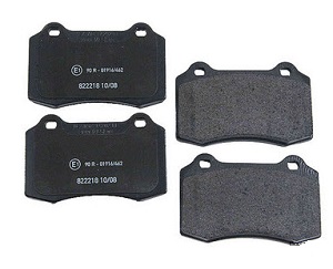Jagbits Jaguar Parts: BRAKE PAD SET REAR WITH BREMBO MXD2750AA